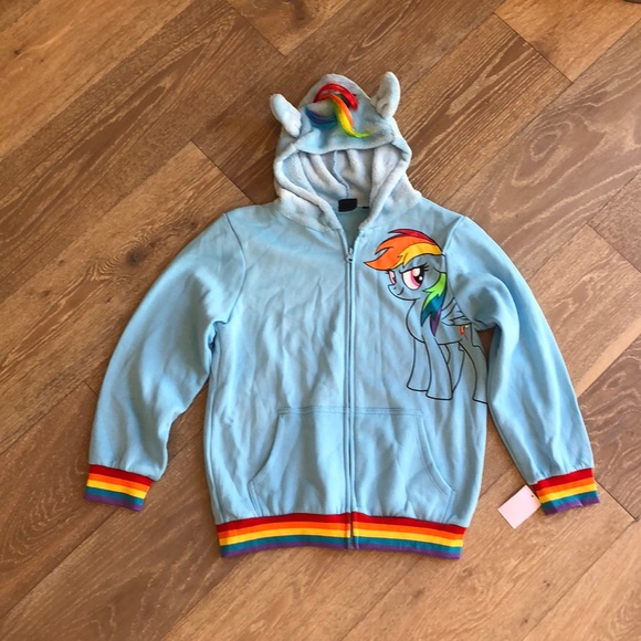 My Little Pony | Jackets & Coats | New My Little Pony Jacket Rainbow ...
